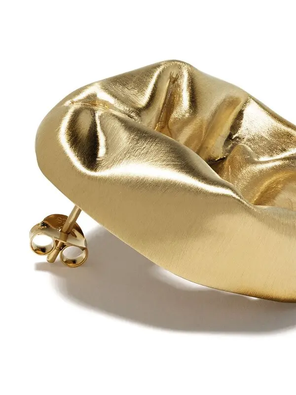 Completedworks Scrunch Earrings - Gold Vermeil