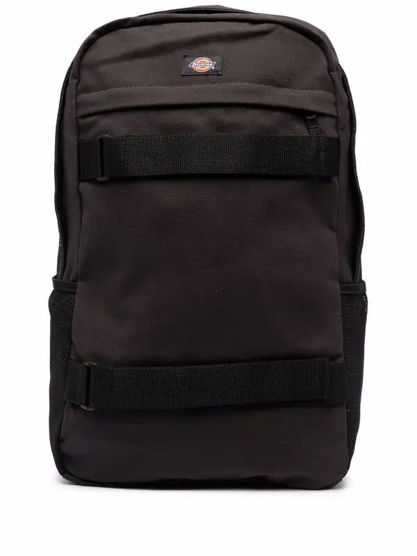 Dickies Logo-patch Zipped Backpack - Black