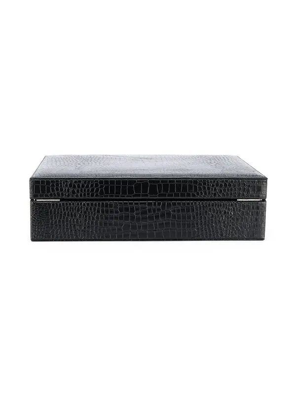 RAPPORT LONDON Brompton 10 Watch Box - Black