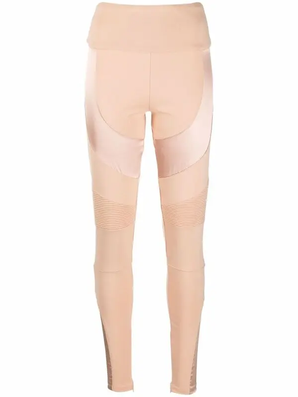 Philipp Plein Panelled Biker Leggings