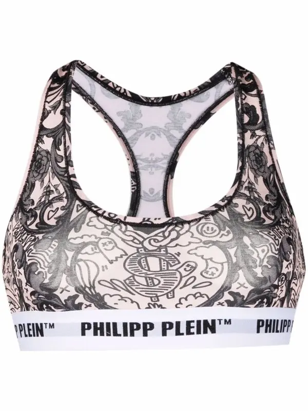 Philipp Plein New Baroque Print Bra