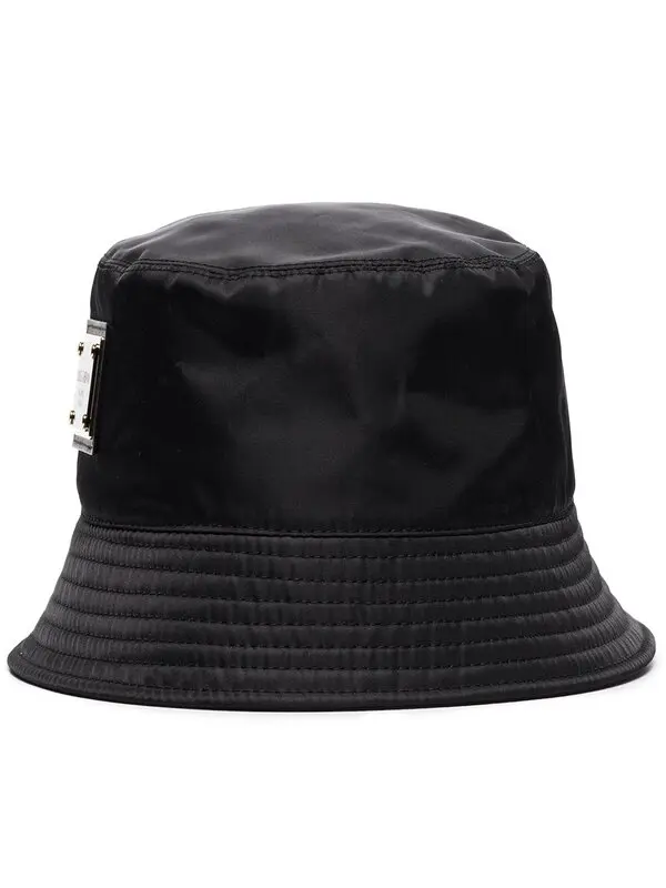 Dolce & Gabbana Logo Plaque Bucket Hat