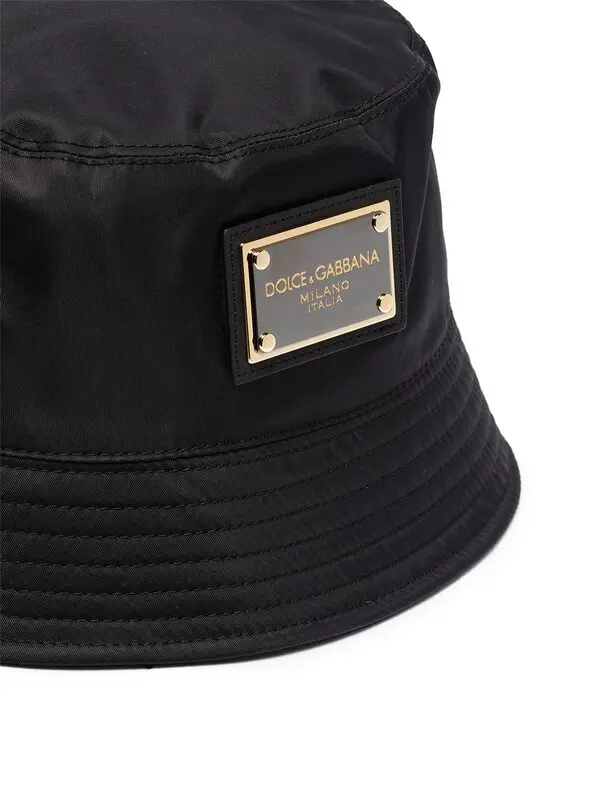 Dolce & Gabbana Logo Plaque Bucket Hat