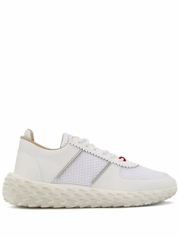 GIUSEPPE ZANOTTI Urchin Calf Leather Sneakers - White