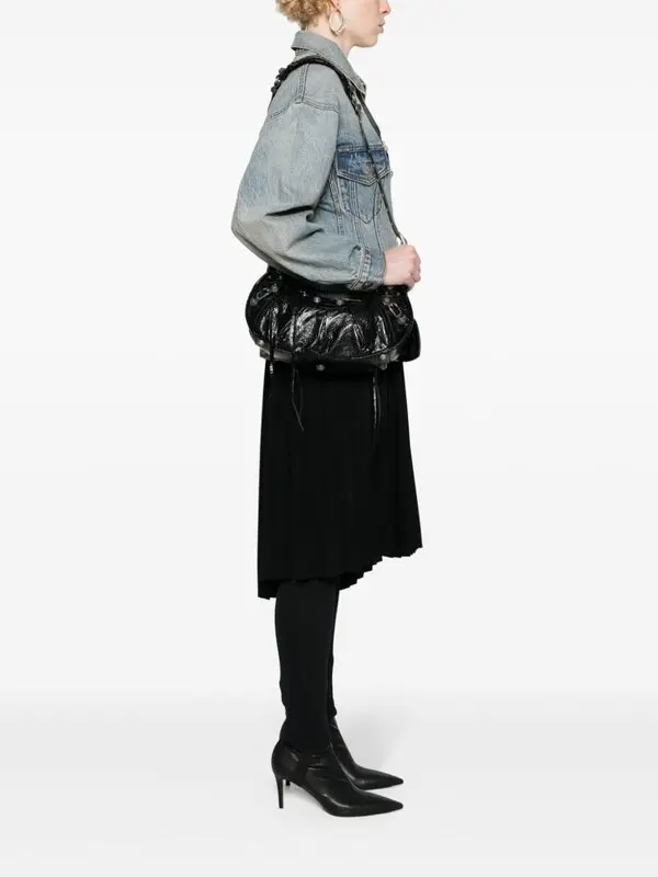 Balenciaga Le Cagole Shoulder Bag - Black