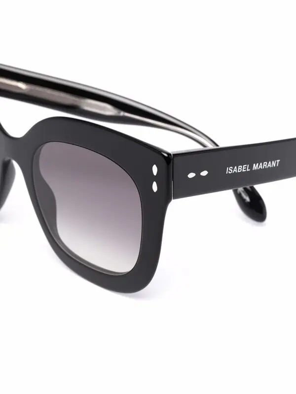Isabel Marant Oversized Sunglasses - Black