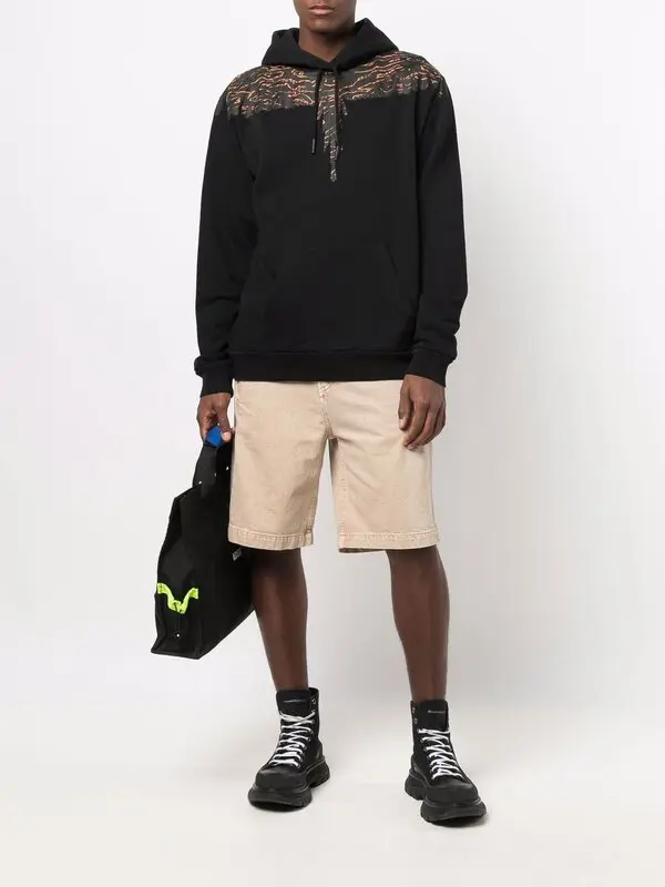 COUNTY OF MILAN Marcelo Burlon Wings Print Hoodie