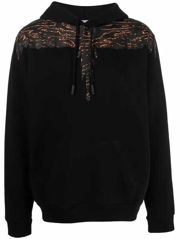 COUNTY OF MILAN Marcelo Burlon Wings Print Hoodie