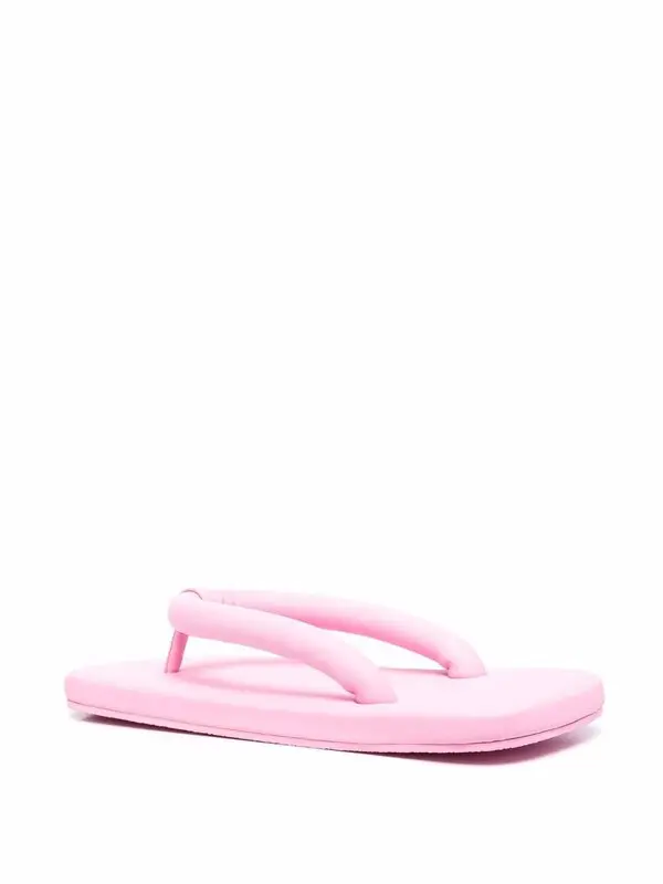Camper Hastalavista Square-toe Flip-flops - Pink