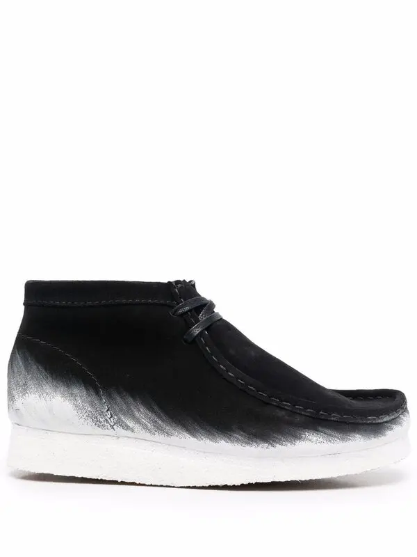Clarks Wallabee Paint-dipped Boots