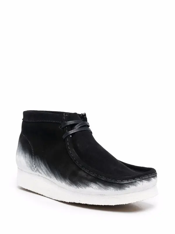 Clarks Wallabee Paint-dipped Boots