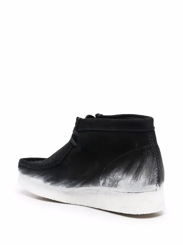 Clarks Wallabee Paint-dipped Boots