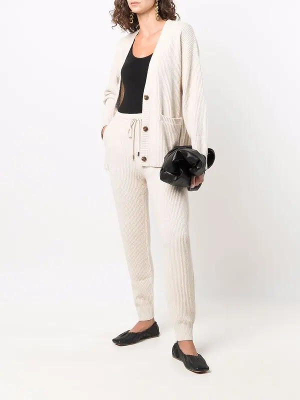Simkhai Ribbed Knit Track Pants