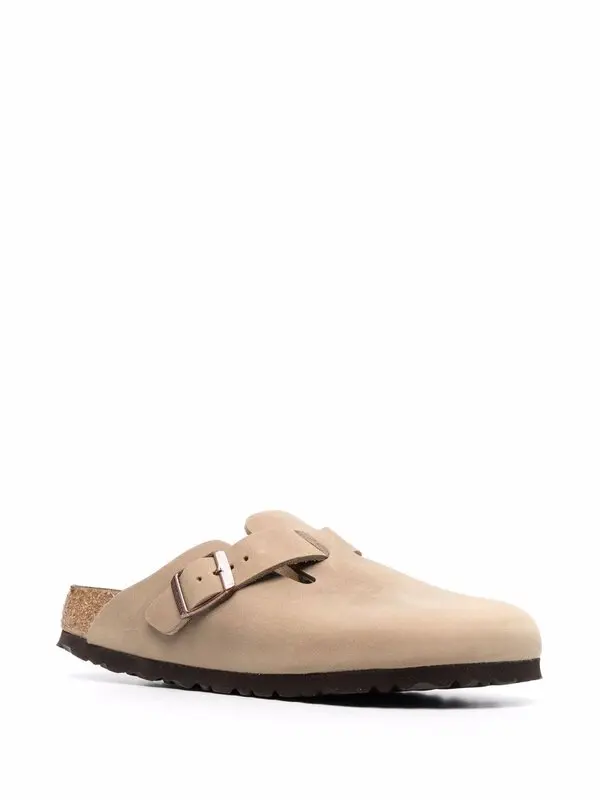 BIRKENSTOCK Closed-tie Leather Mules