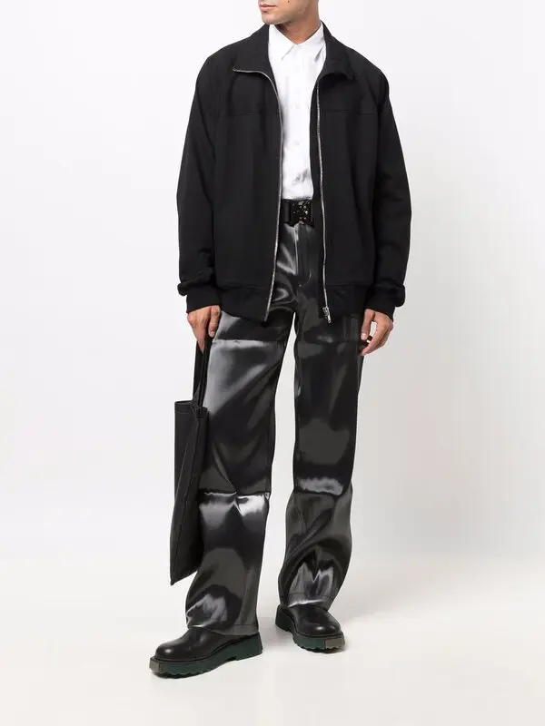 HELIOT EMIL Metallic-effect Trousers