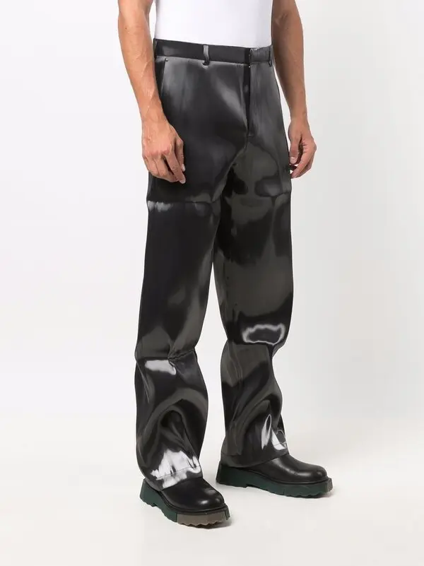 HELIOT EMIL Metallic-effect Trousers
