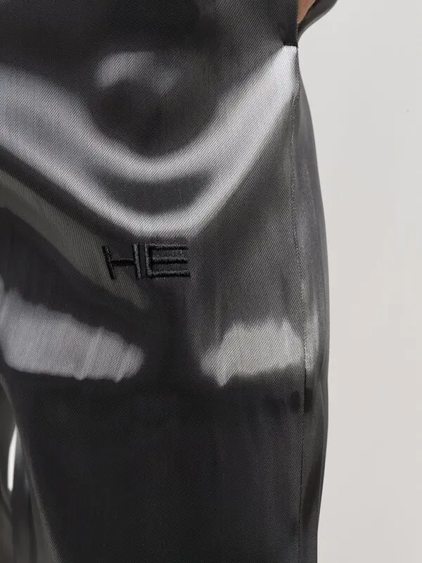 HELIOT EMIL Metallic-effect Trousers