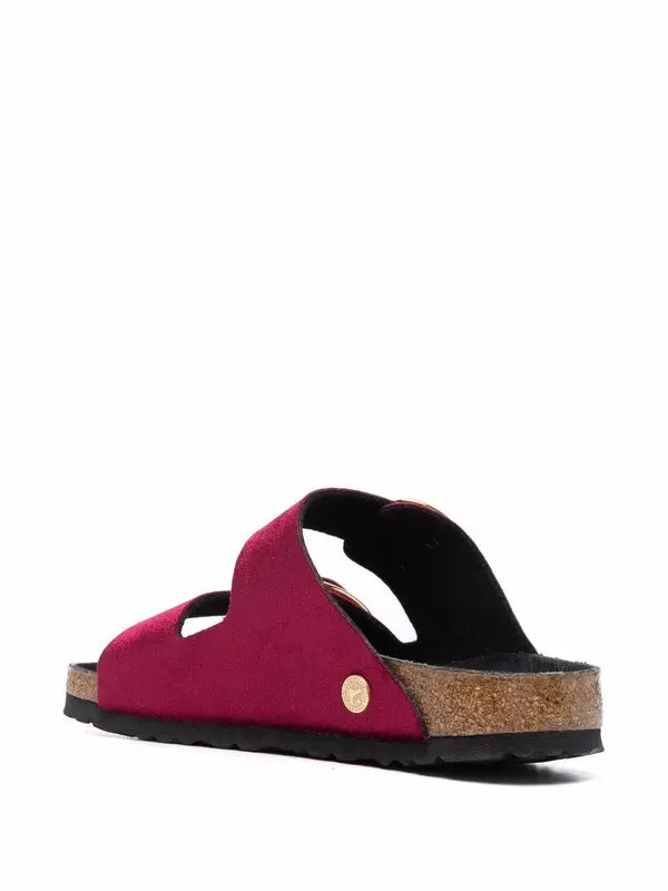 BIRKENSTOCK Velvet-strap Sandals