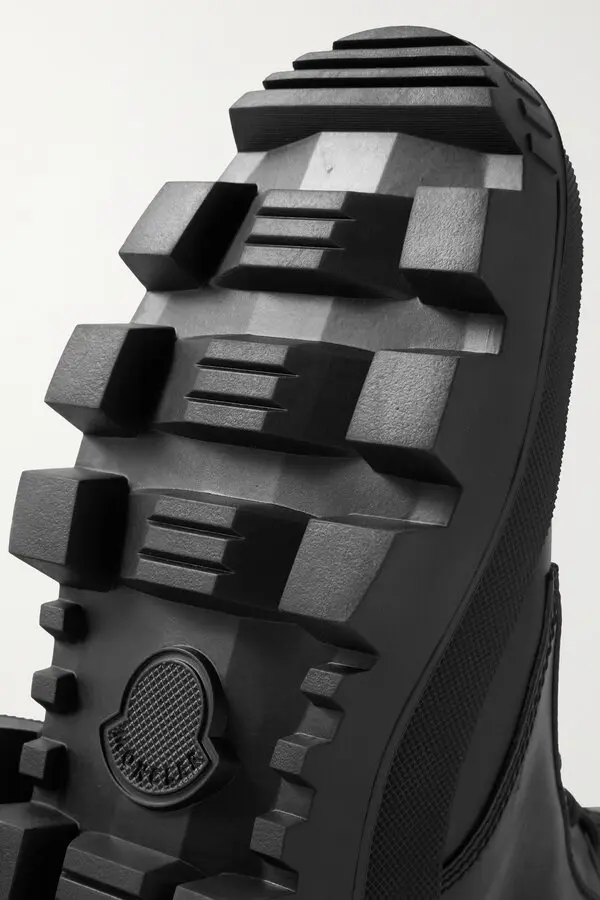 moncler - Moncler Carinne Leather Ankle Boots