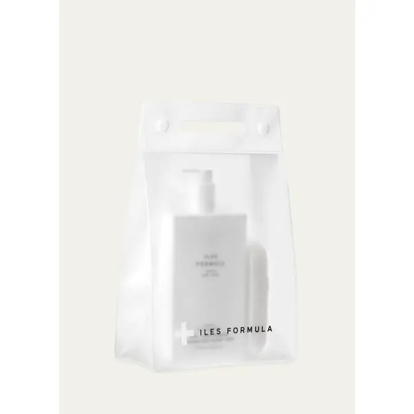 ILES FORMULA Hair + Body Cleanse With Body Sponge
