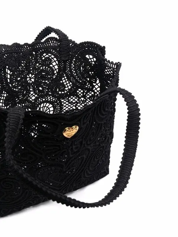 Dolce & Gabbana Medium Beatrice Cordonetto Lace Tote