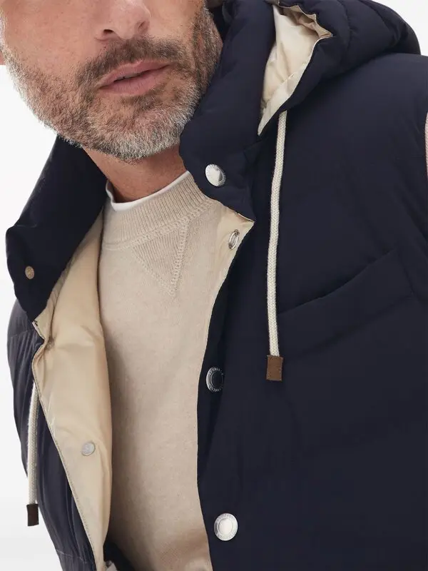 Brunello Cucinelli Hooded Padded Gilet