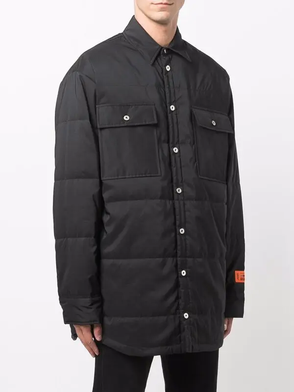 Heron Preston Logo-patch Padded Jacket