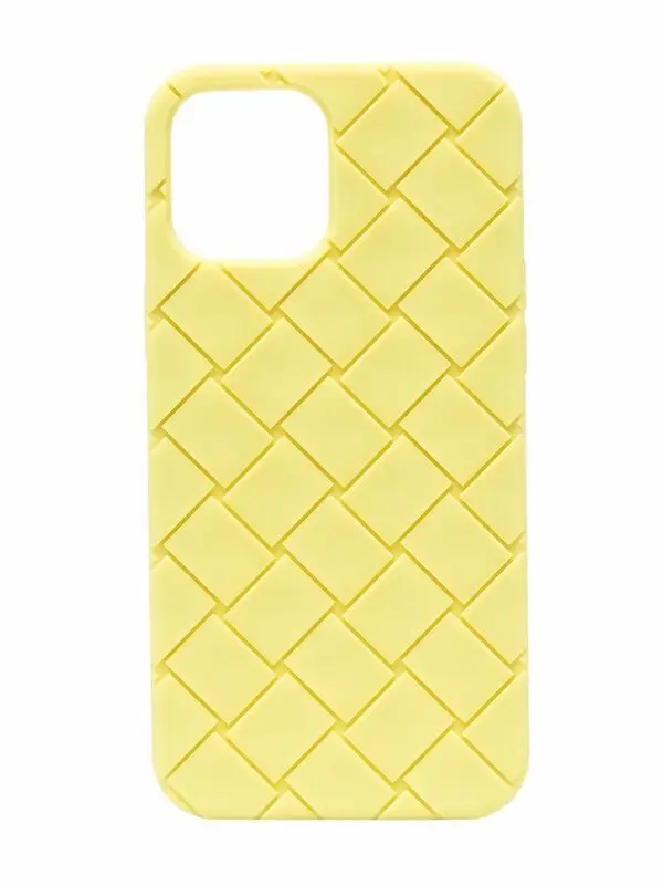 Bottega Veneta Iphone 12 Pro Max Case - Yellow | Editorialist