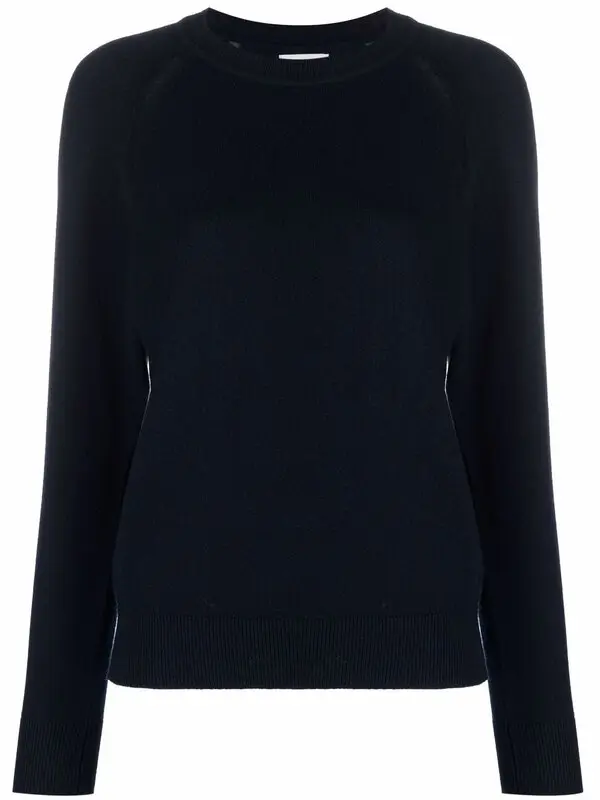 BARRIE Long-sleeved Cashmere Pullover - Blue