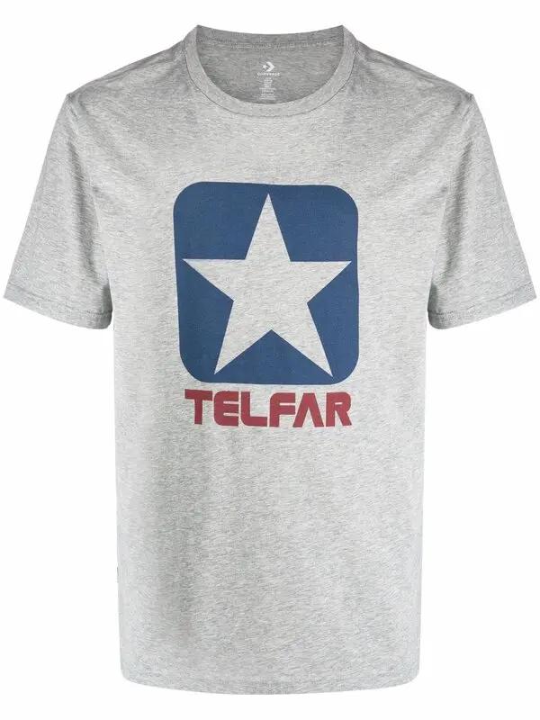 TELFAR Logo-print Short-sleeved T-shirt