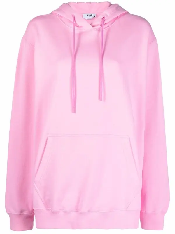 MSGM Oversized Cotton Hoodie