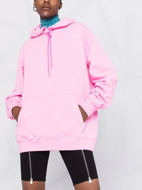 MSGM Oversized Cotton Hoodie