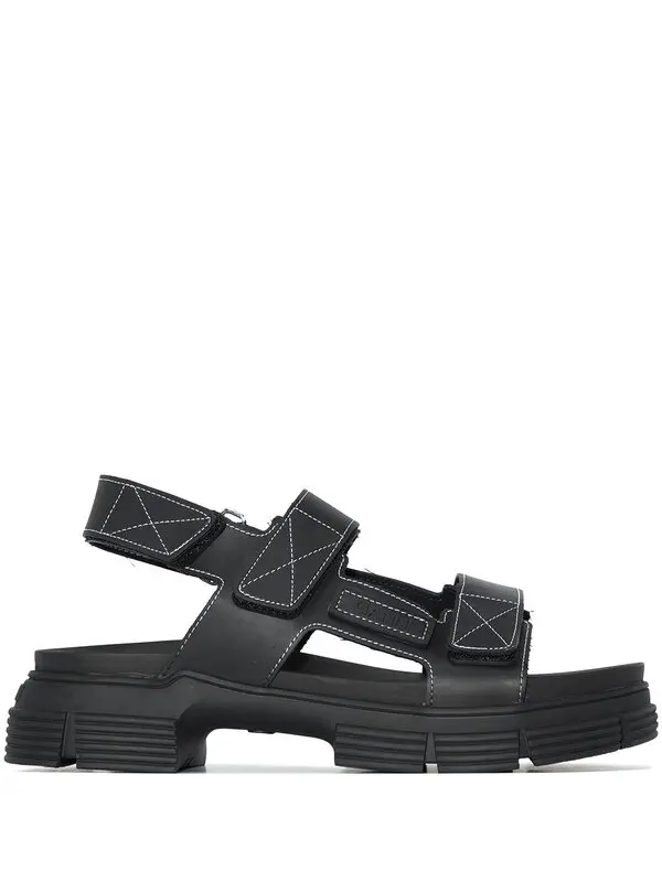 GANNI Tread Sole Slingback Sandals