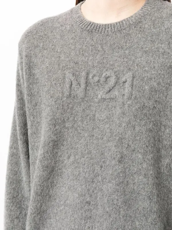 N°21 Embossed Logo Jumper