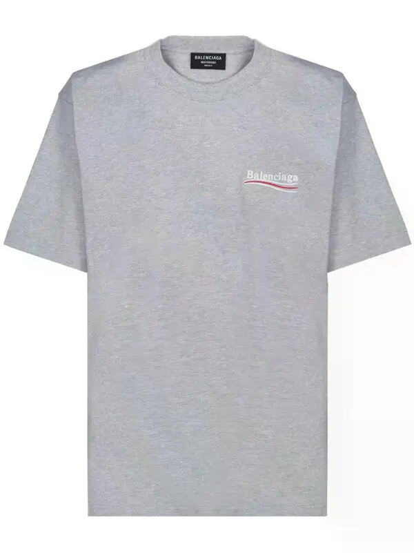Balenciaga Political Campaignt-shirt - Grey