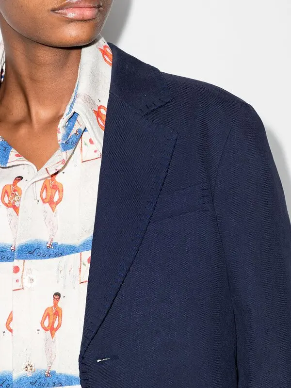 KENNETH IZE X Karl Single-breasted Blazer