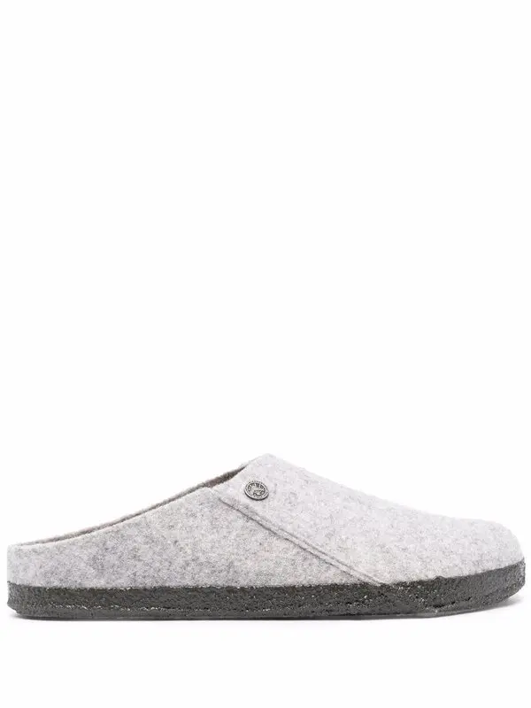 BIRKENSTOCK Zermatt Felted Slippers - Grey