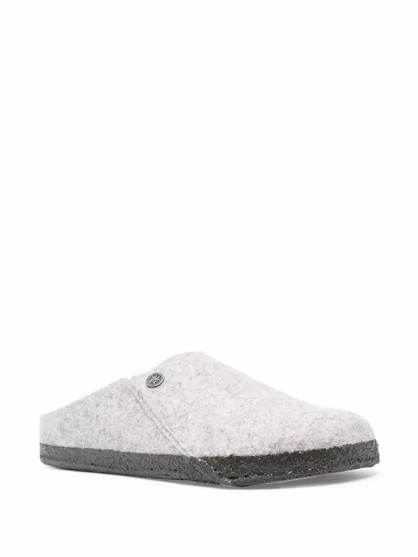 BIRKENSTOCK Zermatt Felted Slippers - Grey