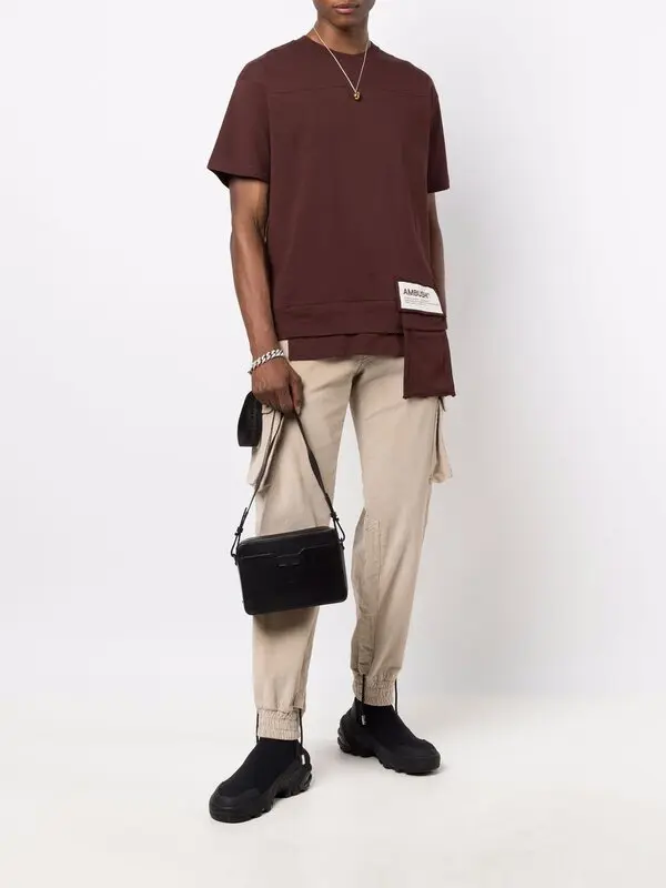 AMBUSH Waist Pocket T-shirt - Brown