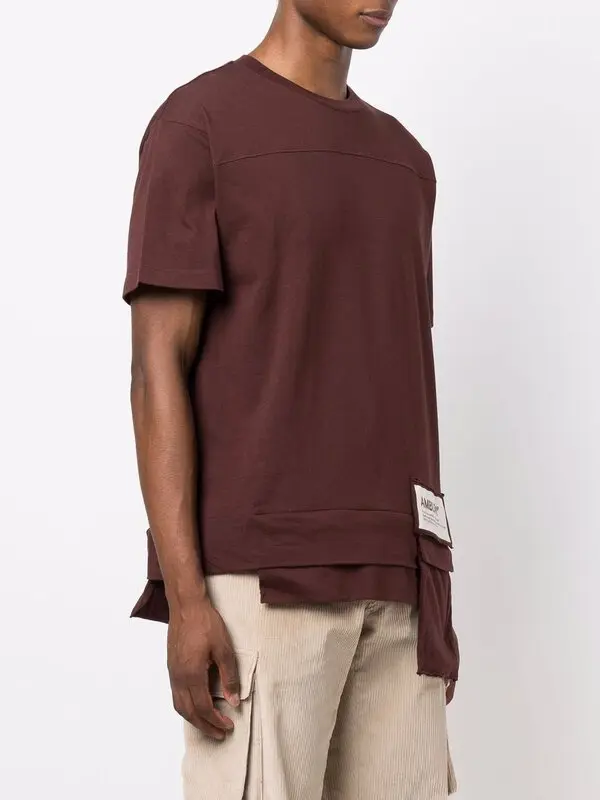 AMBUSH Waist Pocket T-shirt - Brown
