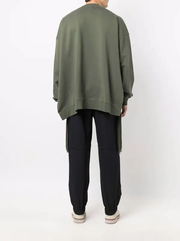 AMBUSH Sweatshirt With Fringed Hem