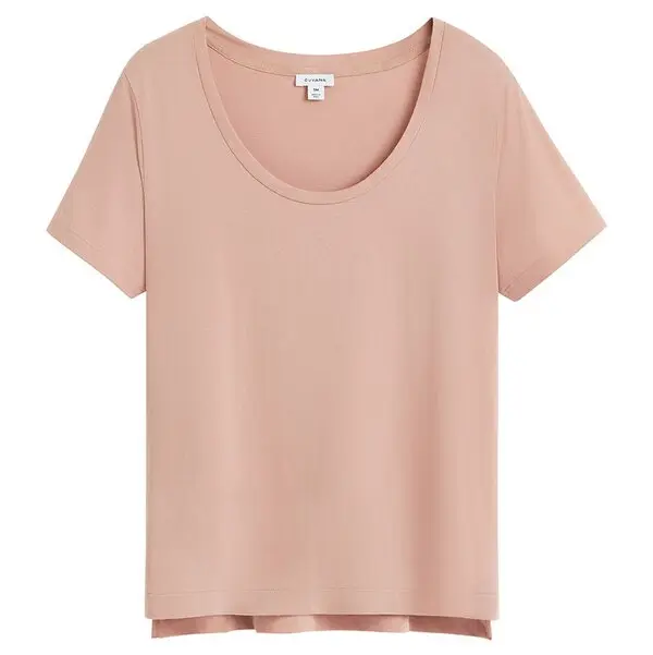 Cuyana Pima Scoop Neck T-shirt
