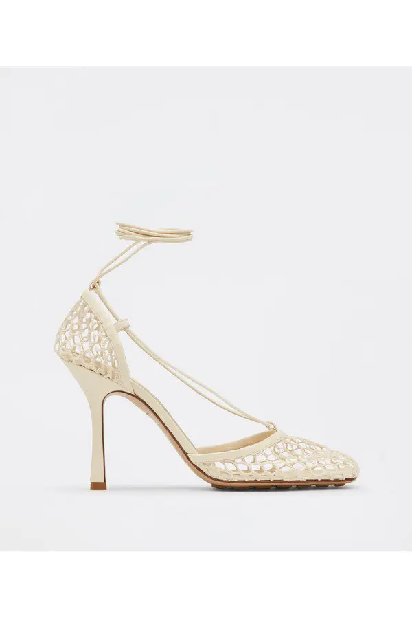 Bottega Veneta Stretch Lace-up Sandal