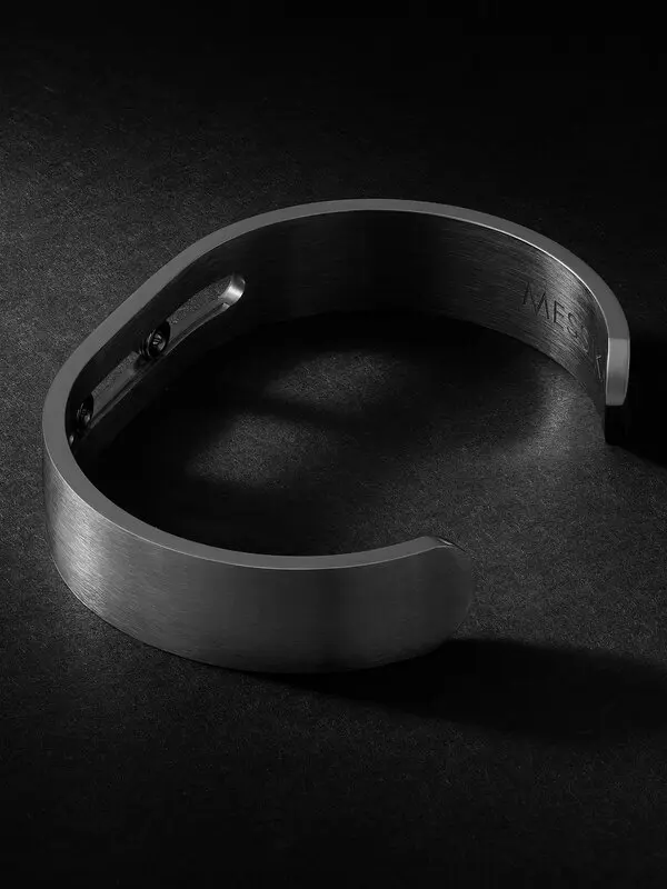 Messika Move Graphite Titanium Diamond Cuff