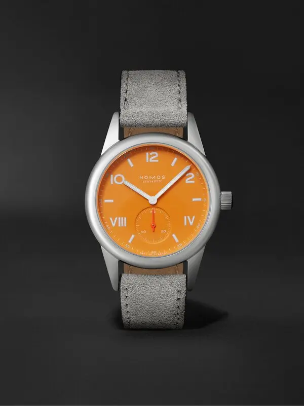 NOMOS GLASHUTTE Club Campus 36mm Watch - Orange