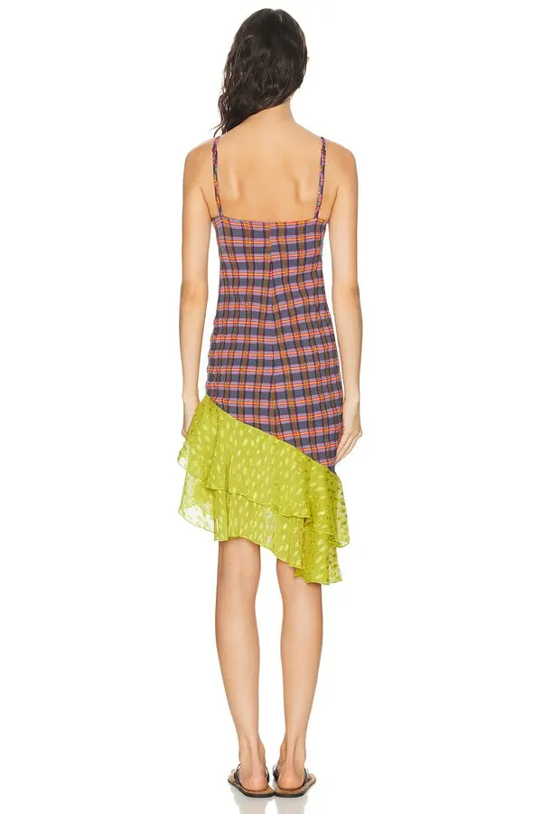 CARO LUNA Blanca Midi Dress In Multi