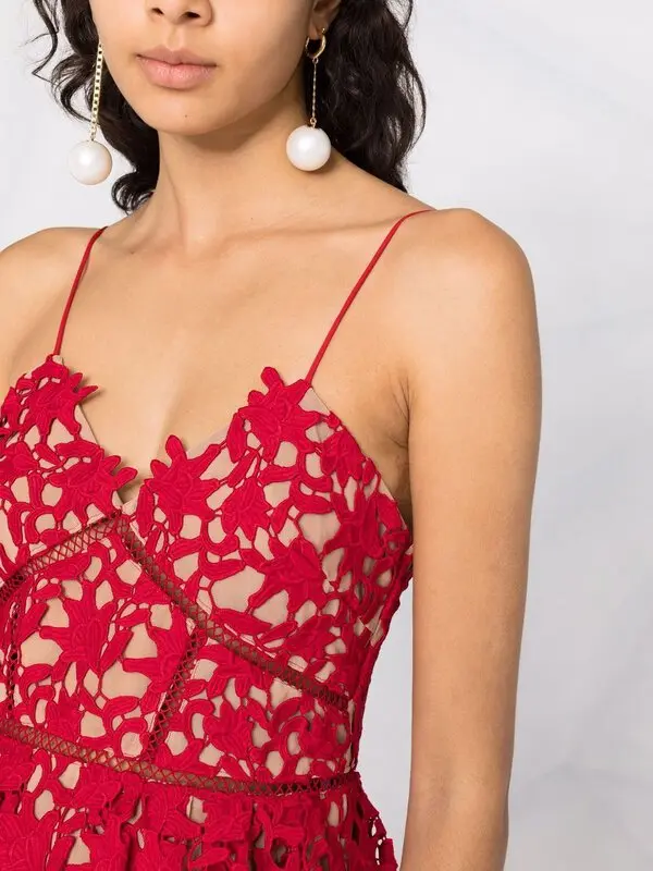 chinese dress ladies Elegant Spaghetti Straps Red Lace Short Homecoming Dress,Formal Mini D –  jkprom