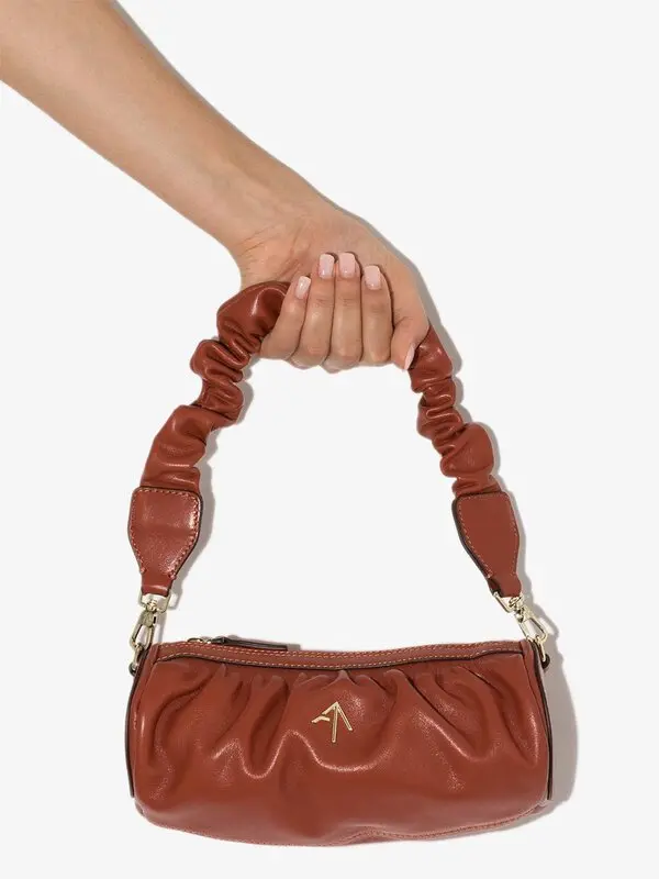 Manu Atelier Mini Cylinder Shoulder Bag
