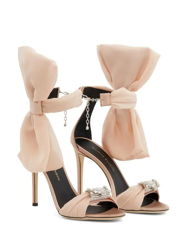 GIUSEPPE ZANOTTI Etoile Bow-detail Sandals