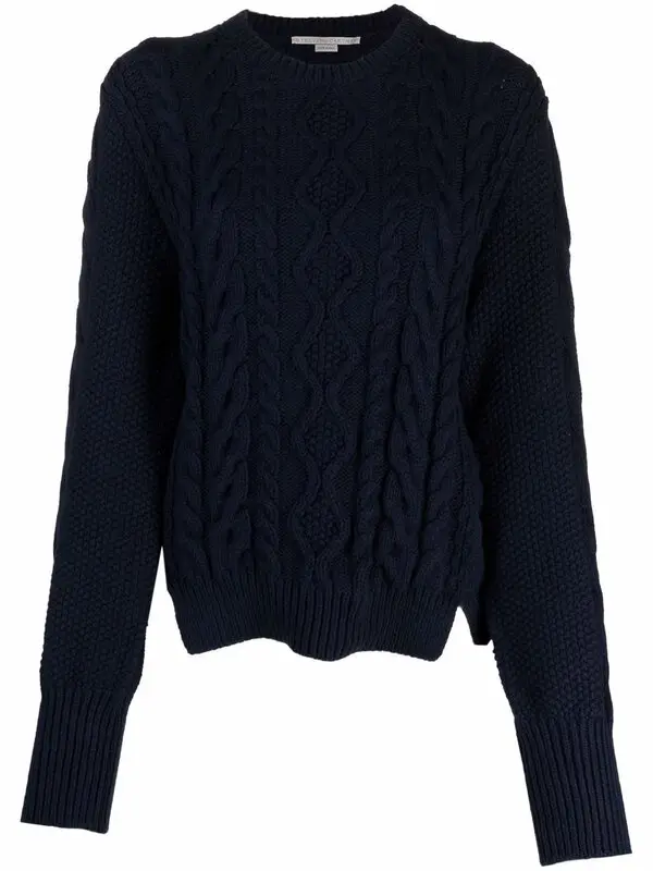 Stella McCartney Long-sleeve Cable-knit Jumper